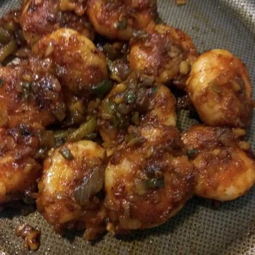 Prawn Manchurian Recipe | Shrimp Manchurian Recipe • Chakris Kitchen
