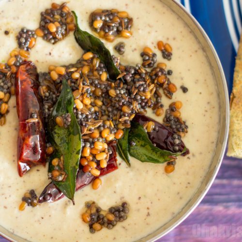 Putnala Pappula Pachadi | Roasted Chanadal Chutney Recipe - Chakris Kitchen